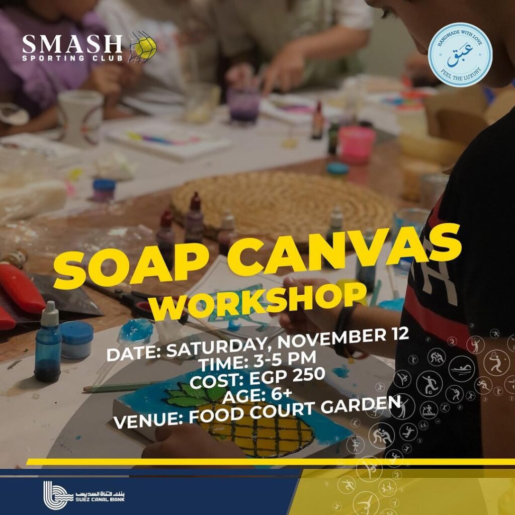 Soap Canvas Workshop – Smash